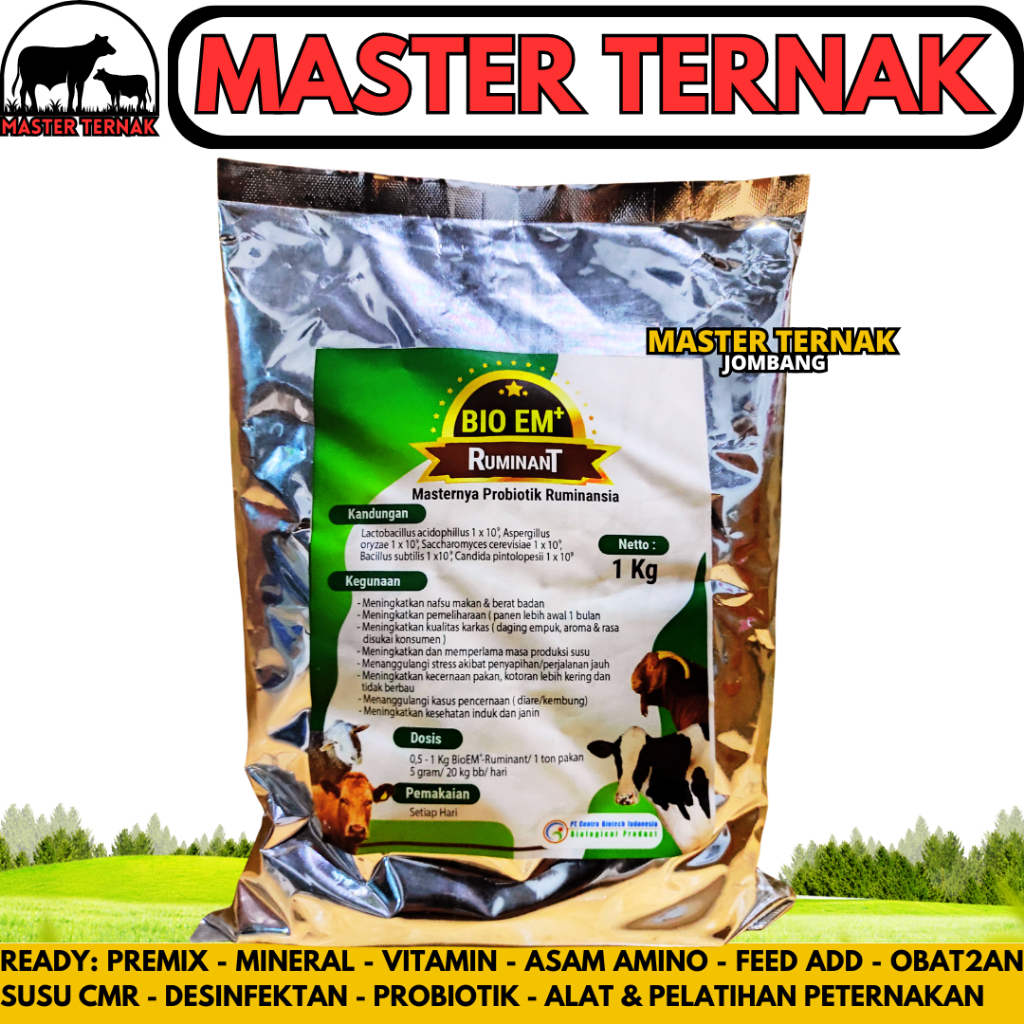 Jual BIO EM PLUS 1 KG - Probiotik Serbuk Peternakan untuk Fermentasi ...