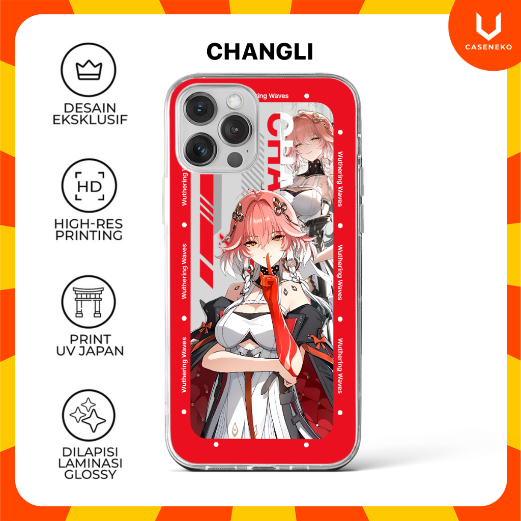 Jual Custom Case Changli Wuthering Wave Phone Casing HP 1 | Shopee ...