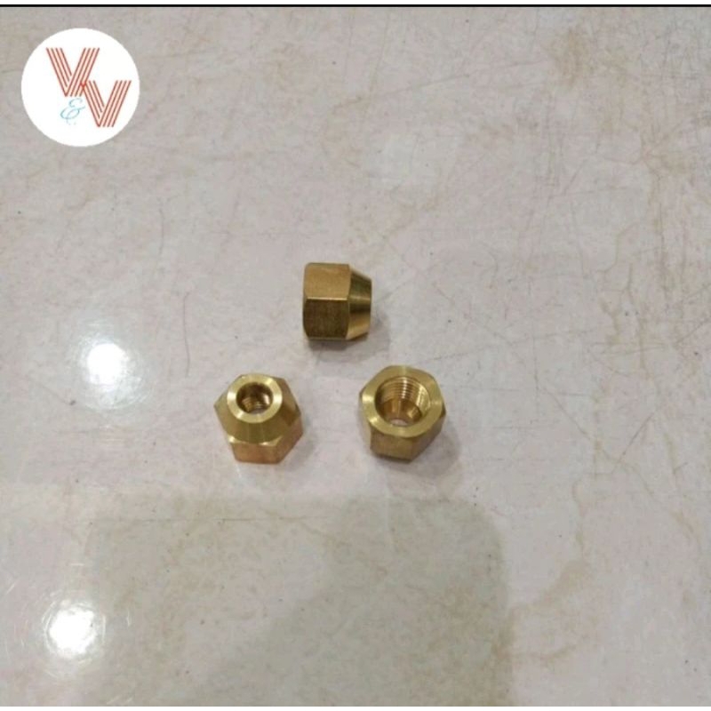 Jual nut/nepel/mur AC 1/4 harga/pc | Shopee Indonesia