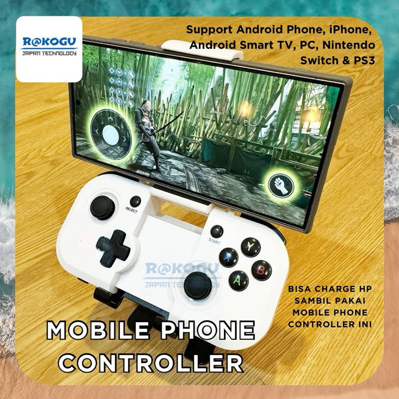 Jual Mobile Phone Controller Android Handphone iOS Gamepad Joystick HP ...