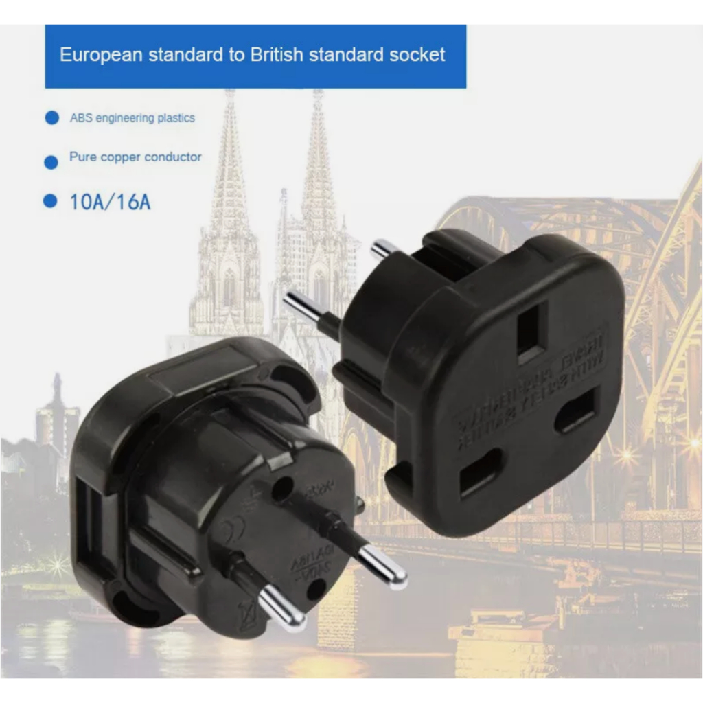 Jual Colokan listrik Steker Adaptor Adapter 3 Pin To 2 Pin Plug - 3 Pin ...