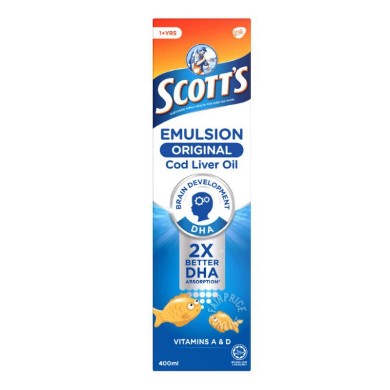 Jual Scott's Emulsion Original 400ml | Shopee Indonesia