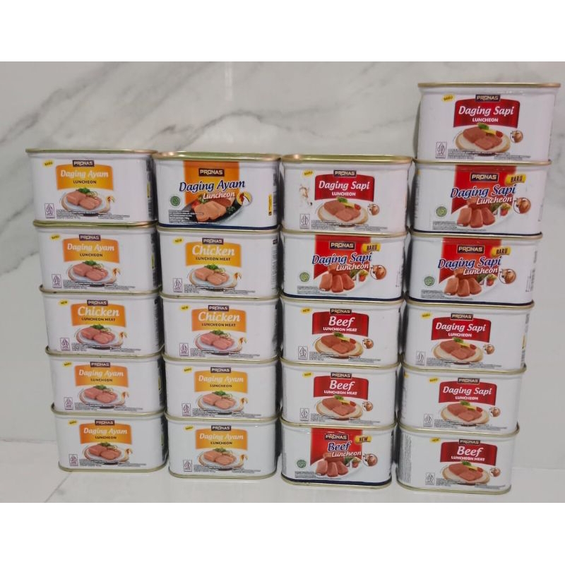 Jual Pronas Beef Chicken Luncheon 198g | Pronas Sapi Ayam Luncheon ...
