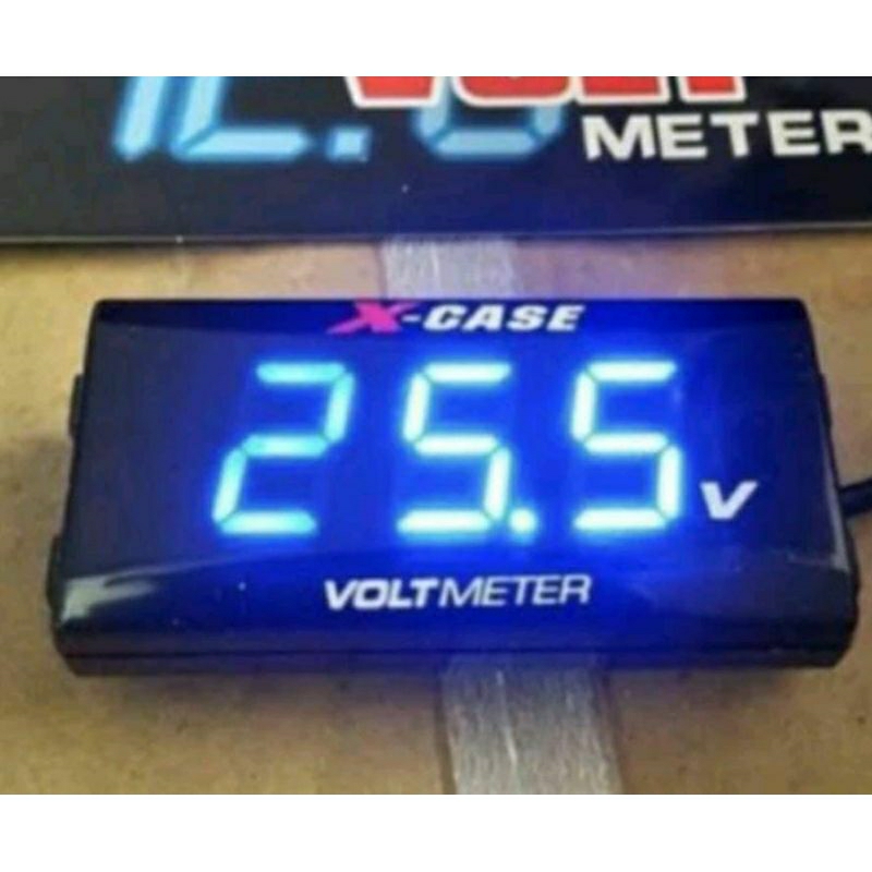 Jual volt meter 12v 24v volt meter digital | Shopee Indonesia
