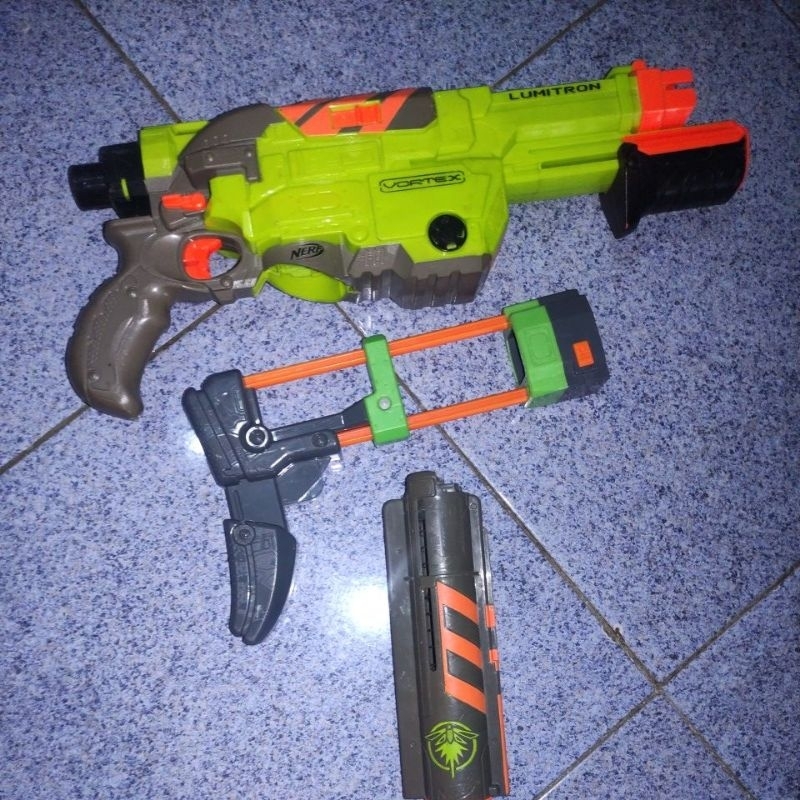 Jual Nerf Lumitron Vortex Blaster | Shopee Indonesia