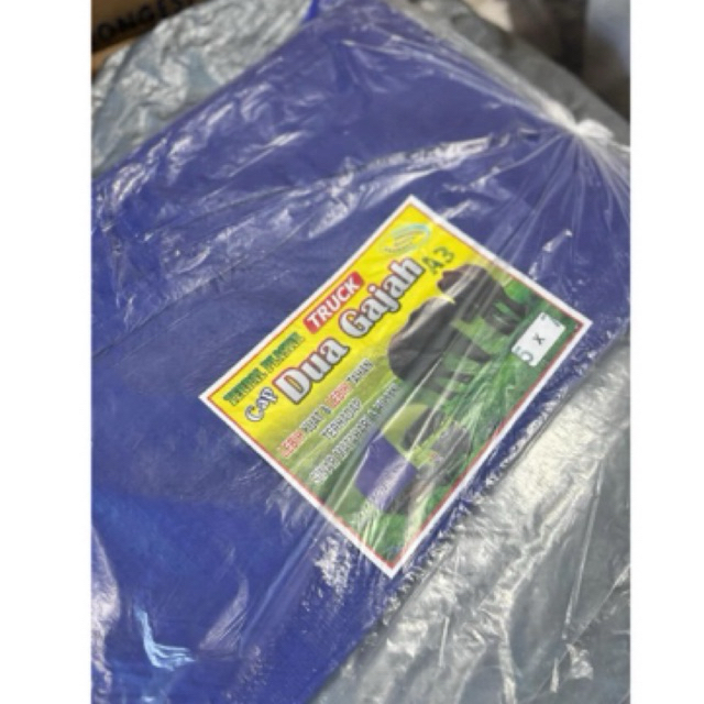 Jual Terpal cap truck 2 gajah 5x7 | Shopee Indonesia