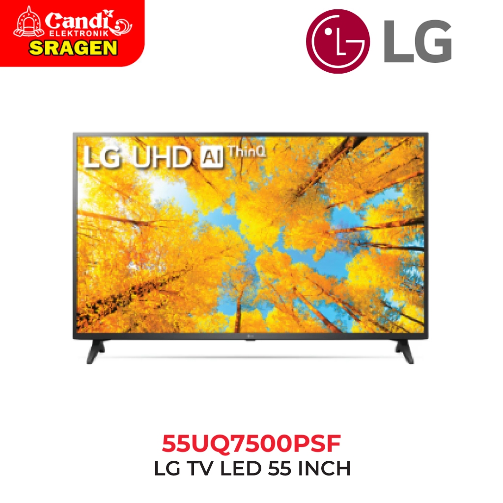 Jual LG Smart TV 55 Inch 4K UHD TV AI ThinQ - 55UQ7500 / 55UQ7500PSF | Shopee Indonesia
