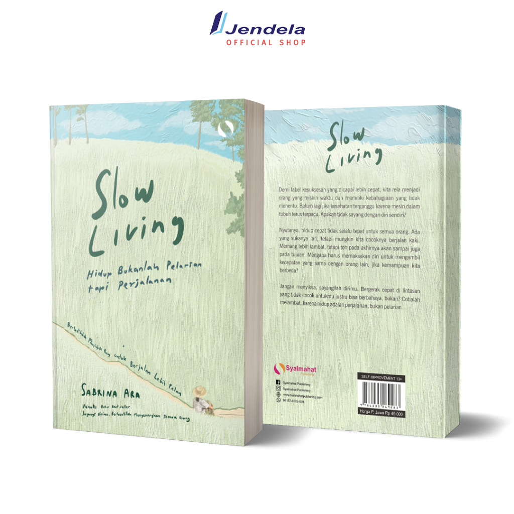 Jual Buku Slow Living Hidup Bukanlah Pelarian tapi Perjalanan By Sabrina Ara | Shopee Indonesia