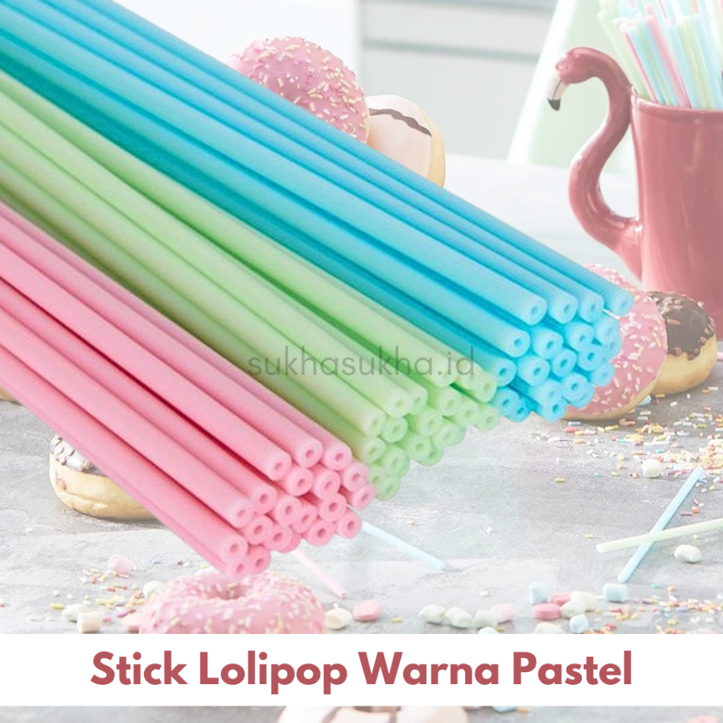 Jual Stick Lolipop Stick Jelly/Gulali/Coklat Stick Topper Putih 100pcs ... Jual Stick Lolipop Stick Jelly/Gulali/Coklat Stick Topper Putih 100pcs ...