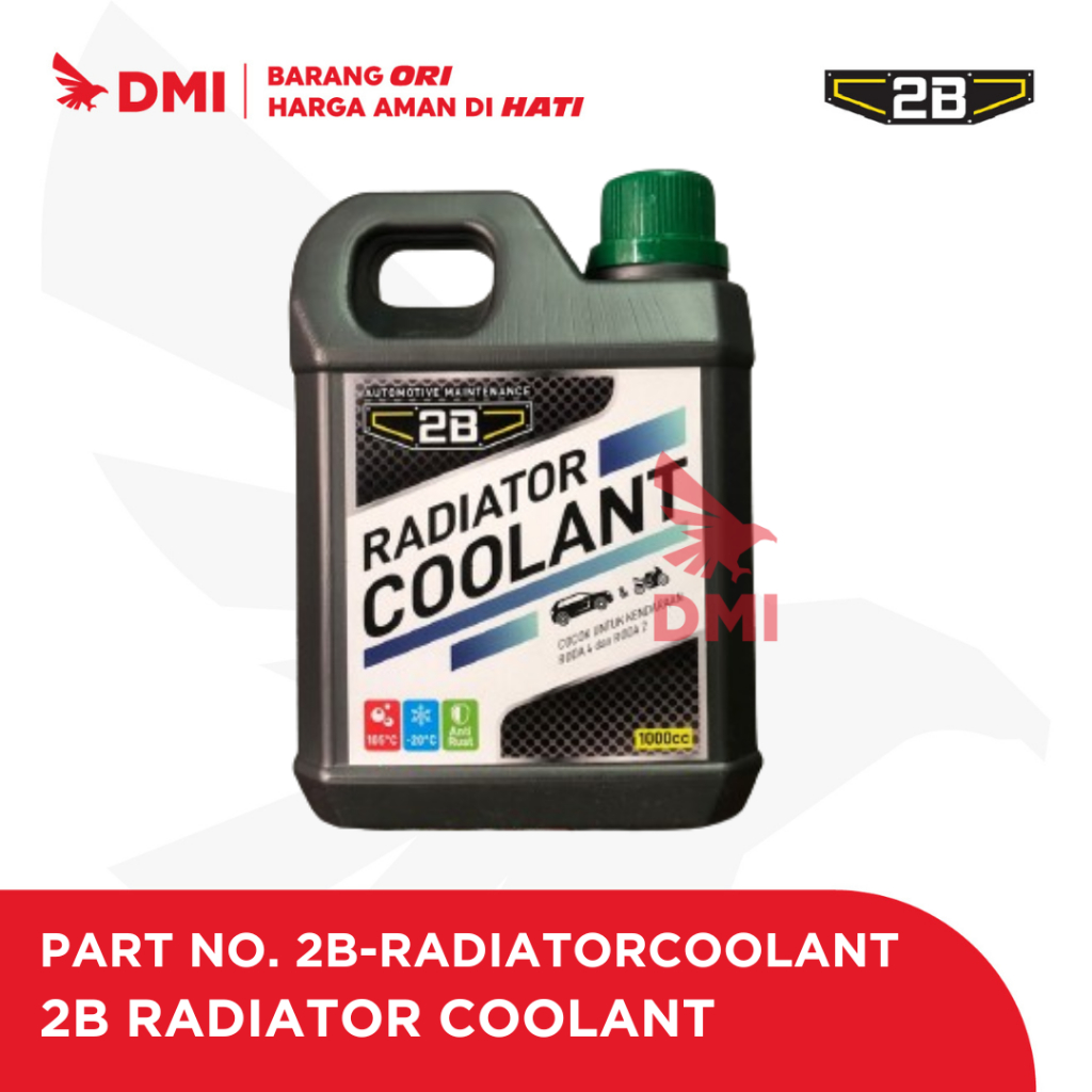 Jual 2B MTR AIR RADIATOR COOLANT 1 LITER | Shopee Indonesia