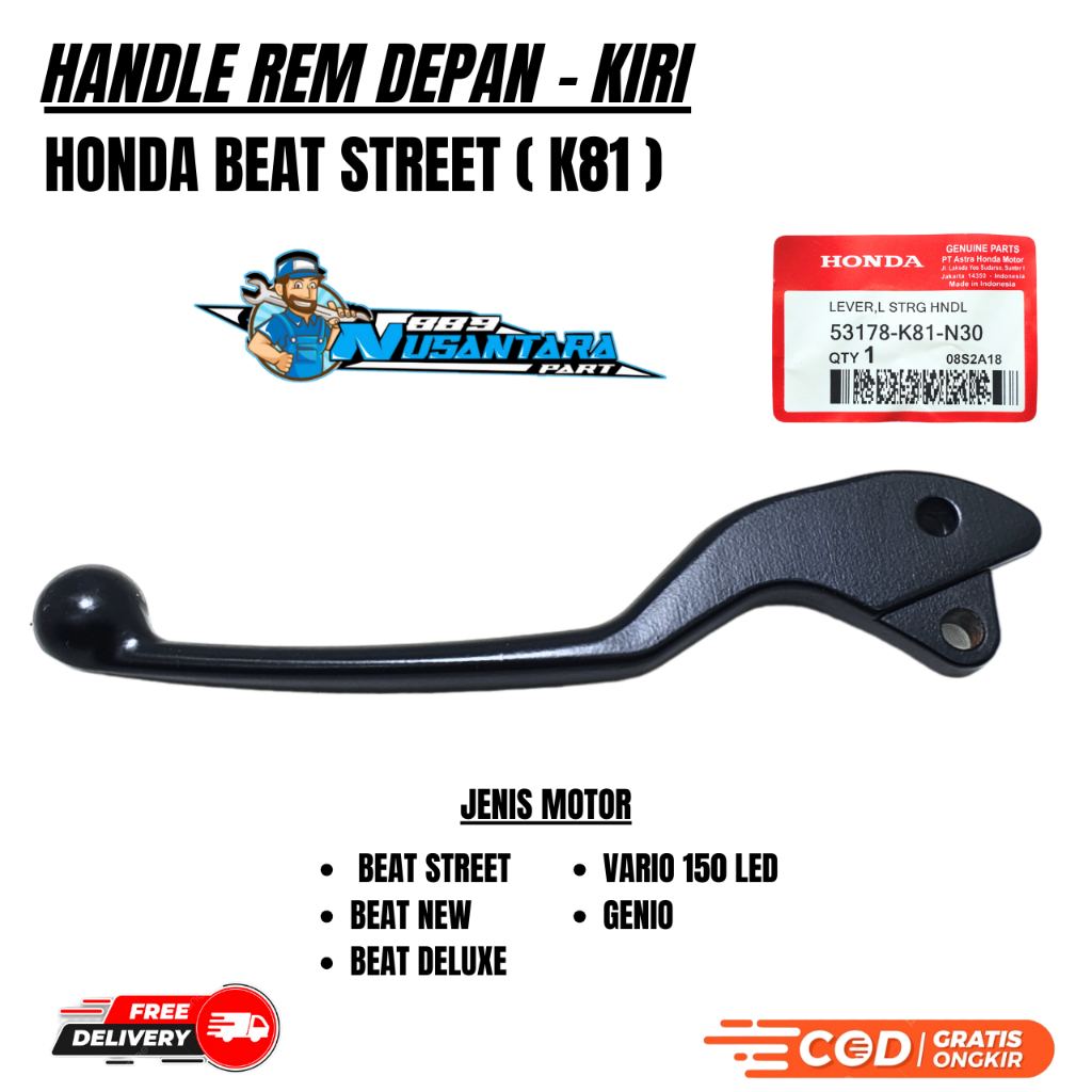 Jual HANDEL HANDLE KIRI BEAT STREET GENIO BEAT NEW BEAT DELUXE VARIO ...
