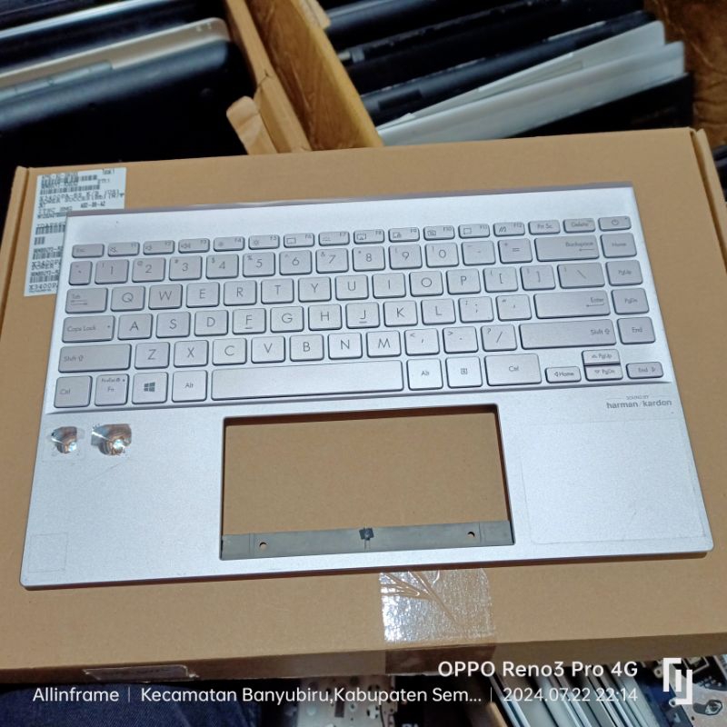 Jual Frame + Keyboard Asus Zenbook ASUS UX325 UX325E UX325JA UX325J ...