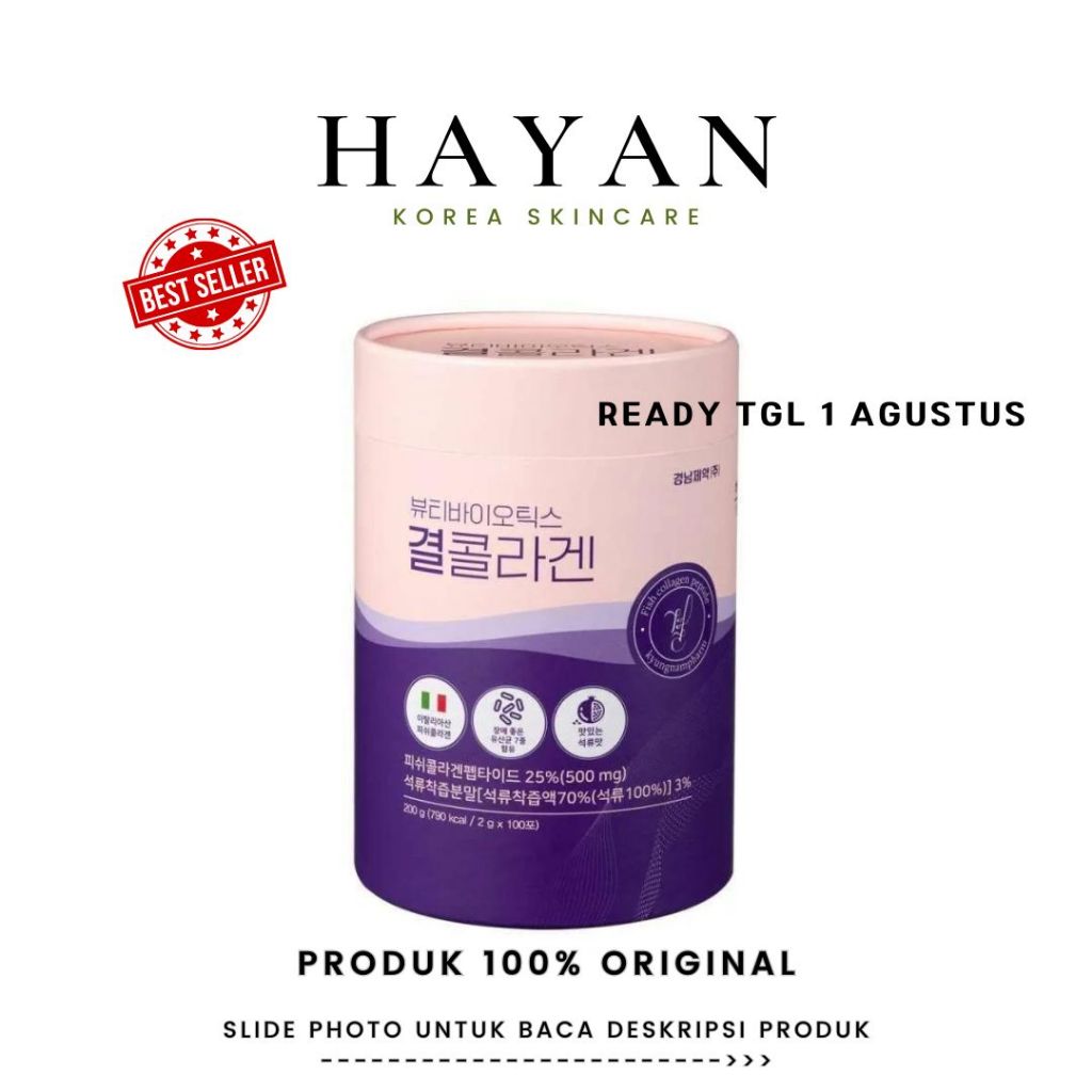 Jual Lemona Gyeol Beauty Biotic Probiotic Collagen Powder KOLAGEN KOREA ...