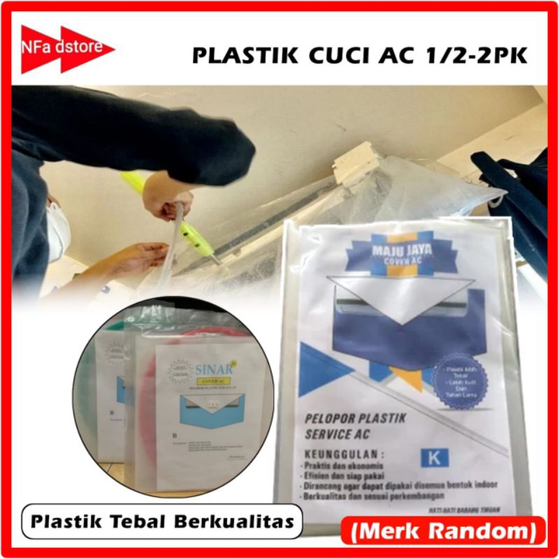 Jual Plastik Cuci Ac / Cover Ac 1/2 PK - 2 PK BEST QUALITY | Shopee ...