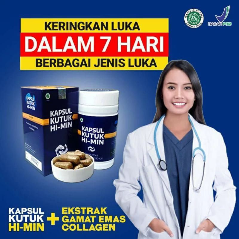 Jual Kapsul Kutuk Hi Min Ikan Gabus Pasca Operasi Obat Pengering Luka ...