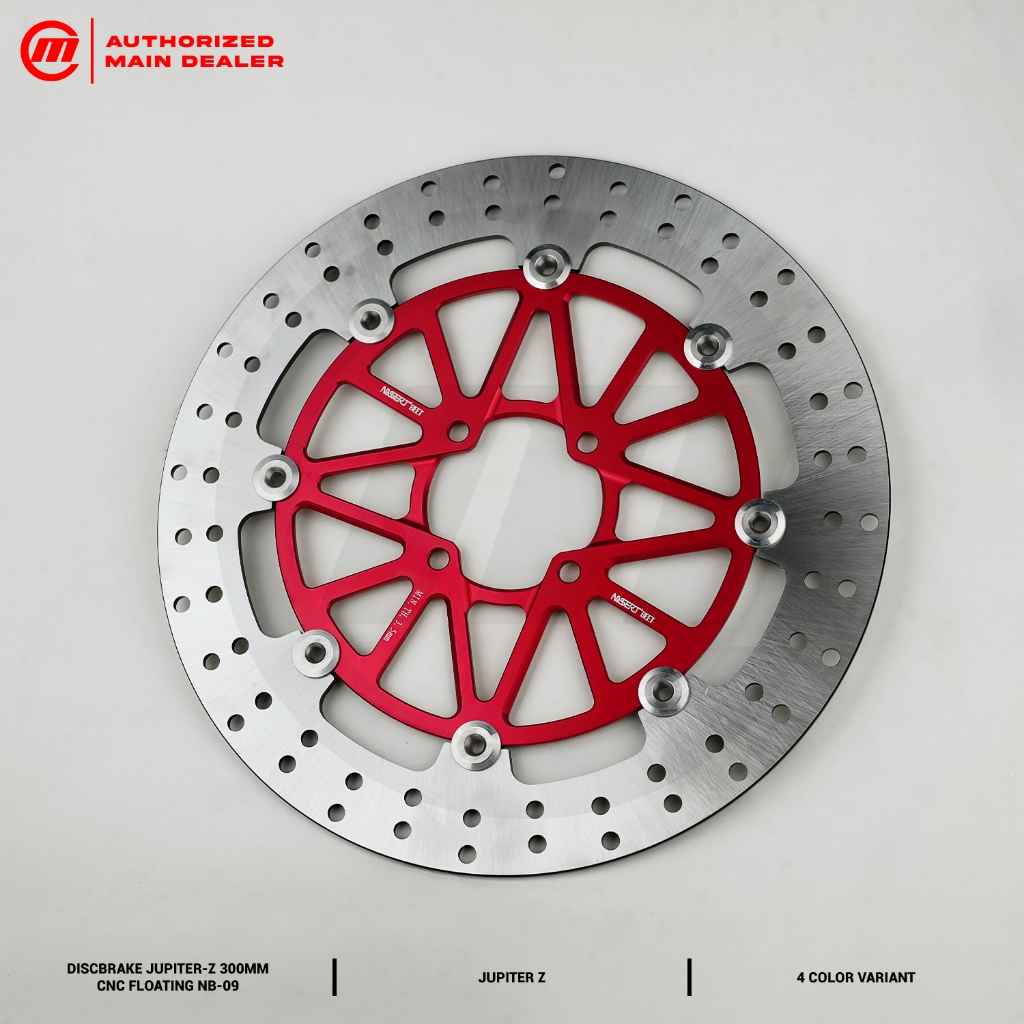 Jual Discbrake Piringan Cakram Depan JUPITER-Z 300mm CNC Floating NB-09 ...