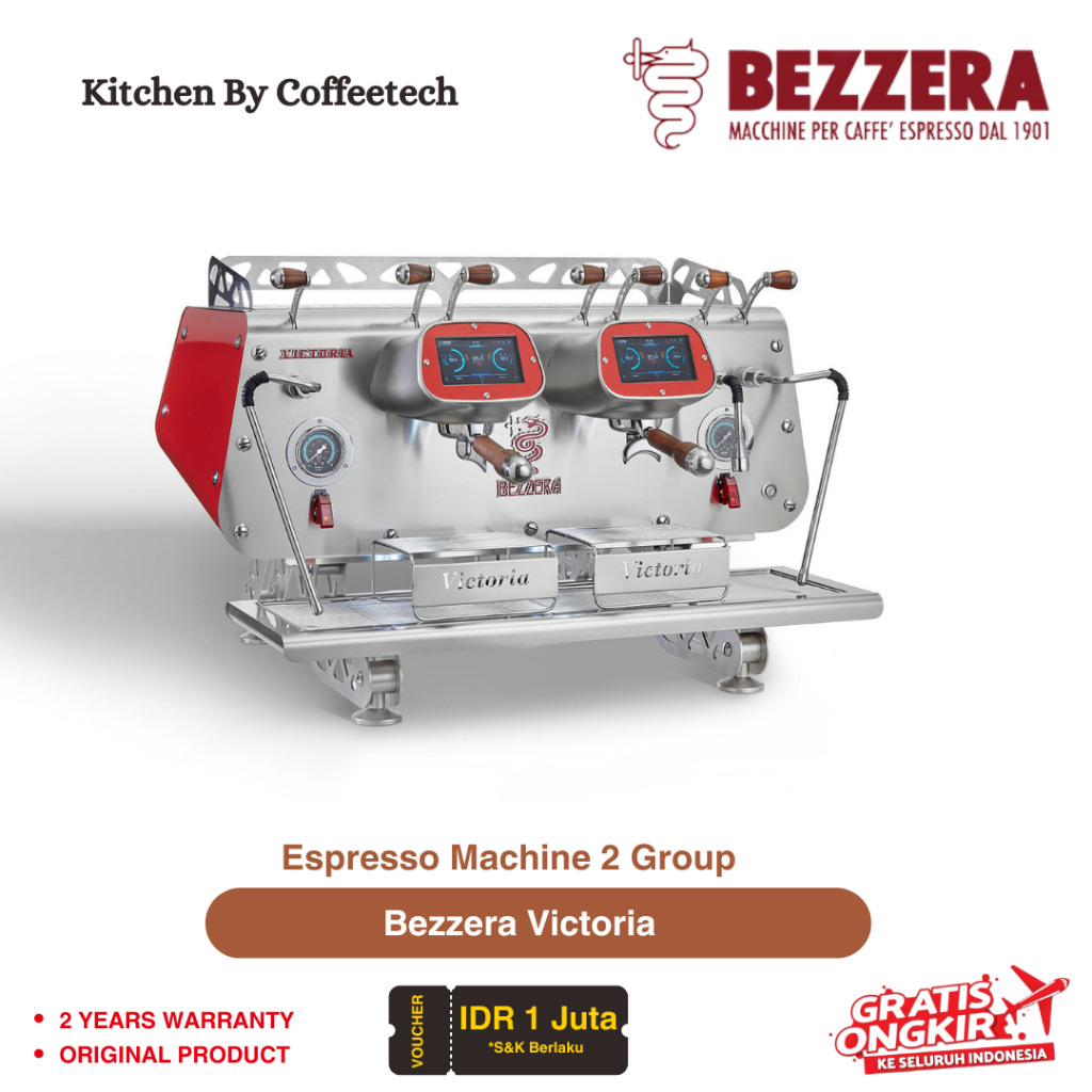 Jual Bezzera Coffee Machine Victoria 2 Group - Mesin Kopi Bezzera ...