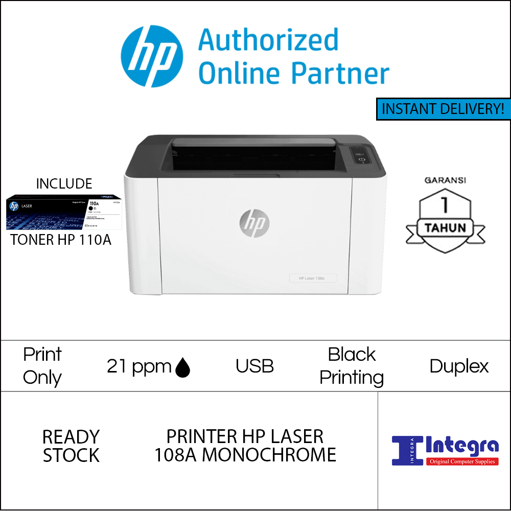 Jual Printer HP 108A | M108A Laserjet Monochrome Mono Print Only (Not ...