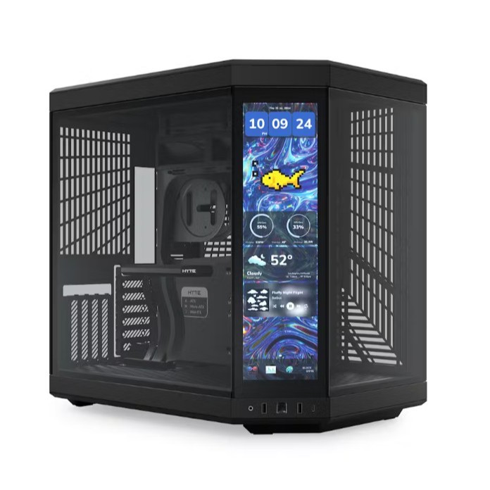 Jual HYTE Y70 Touch Infinite Black | Shopee Indonesia