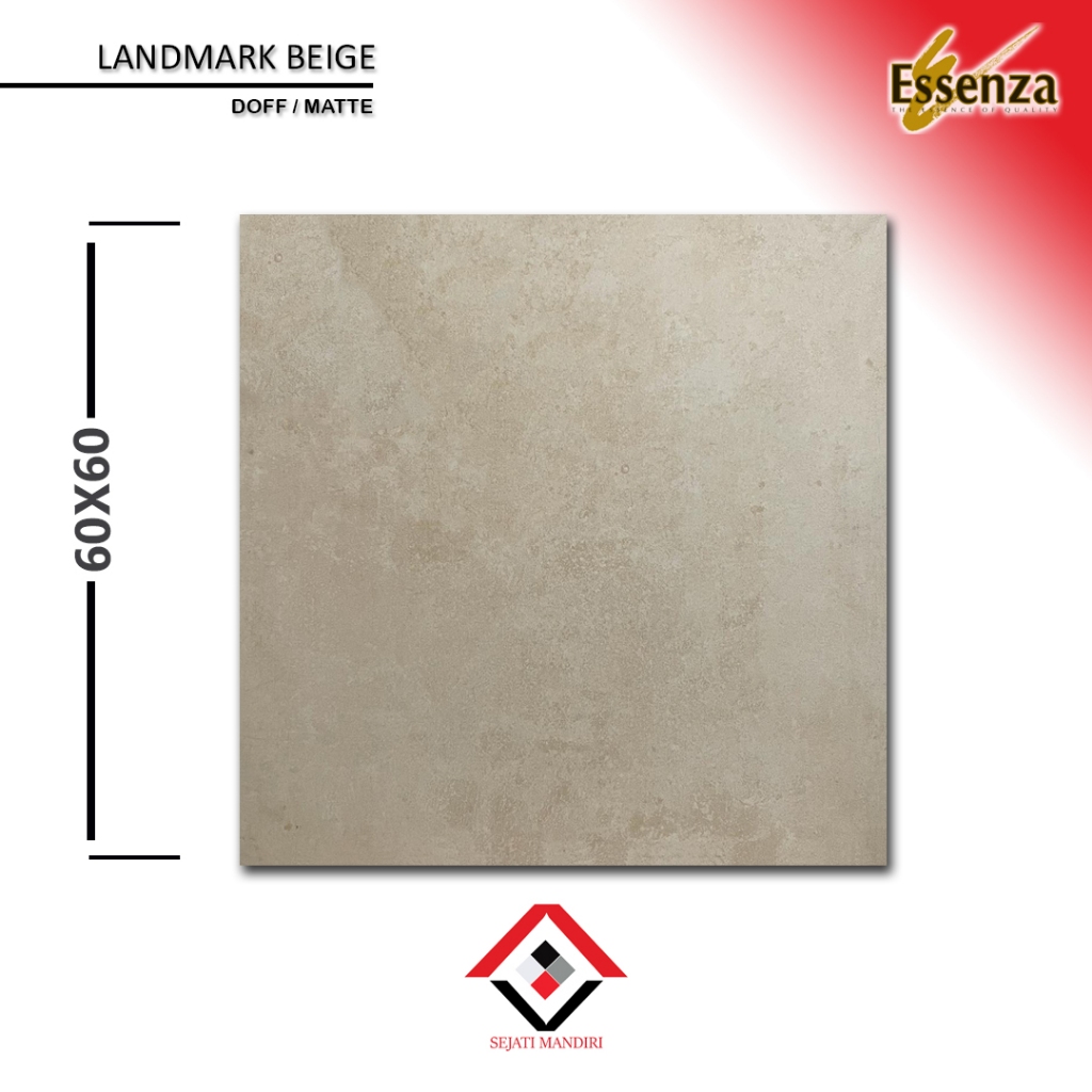 Jual granit 60x60 - motif cemento - essenza landmark grey | Shopee ...