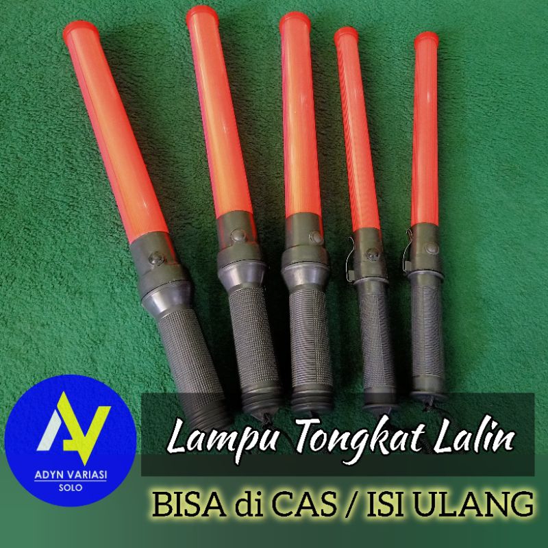 Jual Lampu Stik Lalin Lampu Parkir Led Baton dapat di isi ulang ...