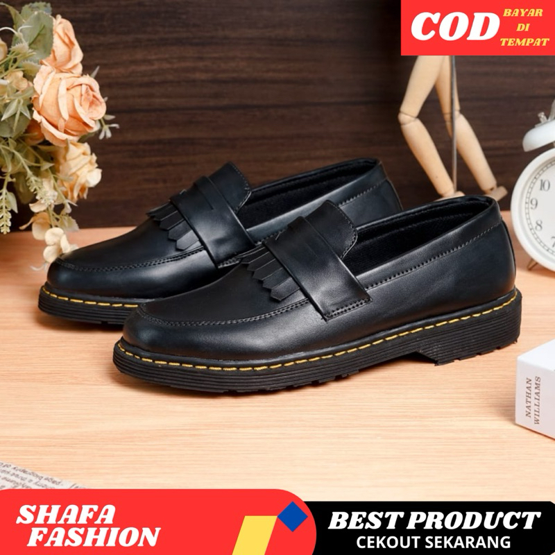 Jual Sepatu Docmart Loafer Formal Pantofel Kuliah Pesta Kondangan ...