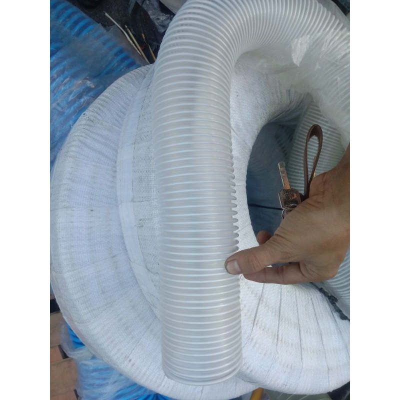 Jual selang Ducting 1" inch plastik flex meteran selang hawa udara ...
