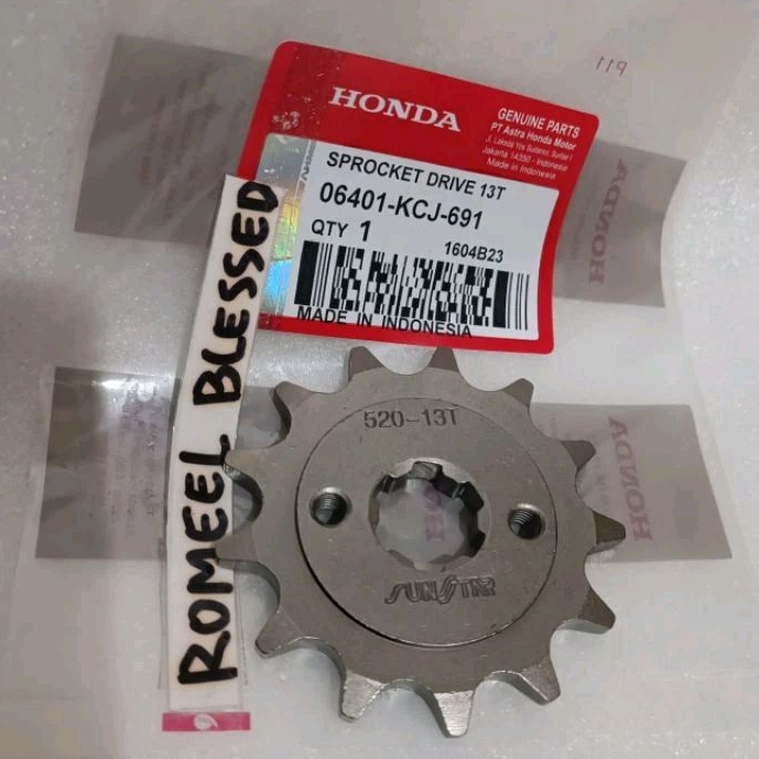 Jual GIR GEAR DEPAN TIGER LAMA TIGER NEW 520-13T ORIGINAL ROMEEL ...