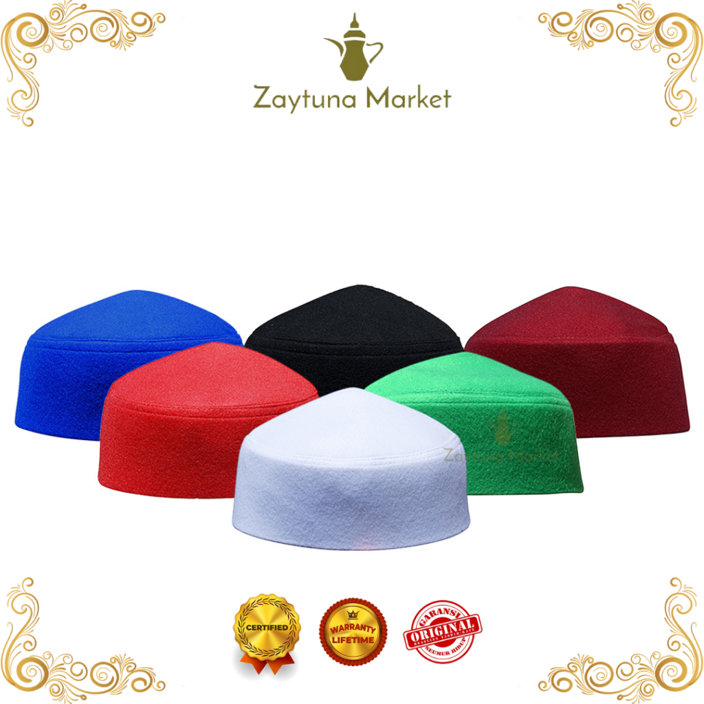 Jual Kopiah Atau Peci Tarbus Marun | Shopee Indonesia