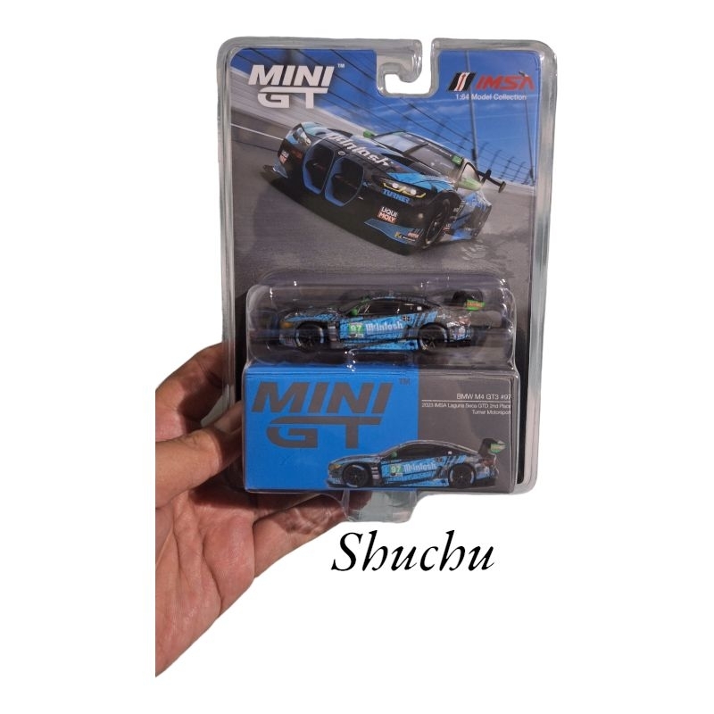 Jual Mini GT 647 - BMW M4 GT3 IMSA 2023 Laguna Seca | Shopee Indonesia