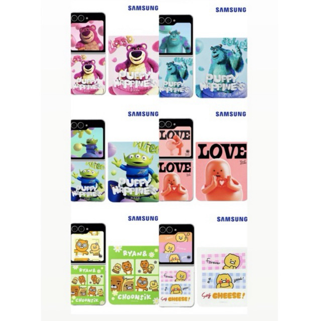 Jual Samsung Genuine Galaxy Z Flip 6 Flip Suit Card Chunsik Ryan ...