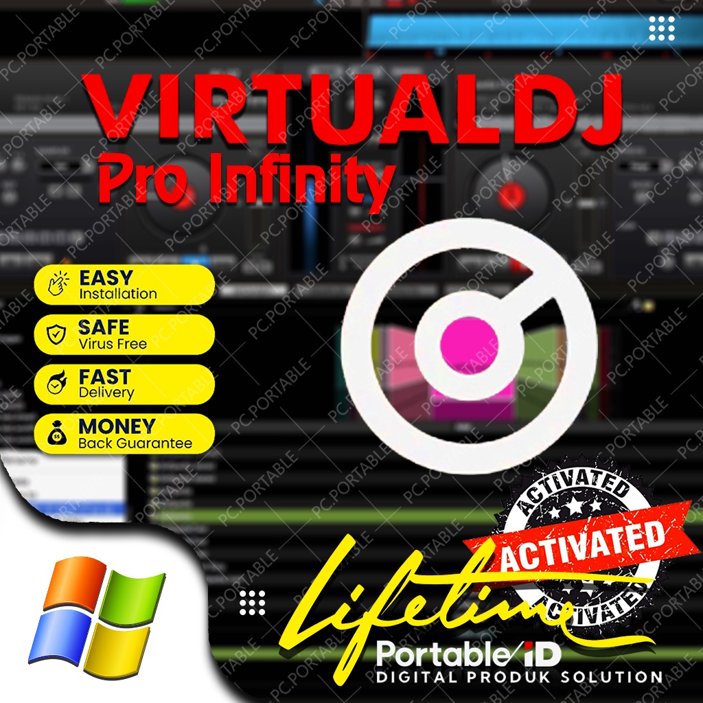 Jual VirtualDJ Pro Infinity Portable (Tidak perlu Install) Win 32/64 ...