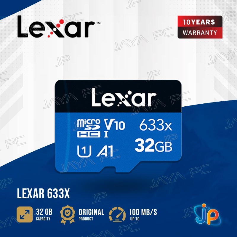 Jual Lexar High Performance 633X MicroSDHC A1 32GB - Micro SD 32 GB | Shopee Indonesia
