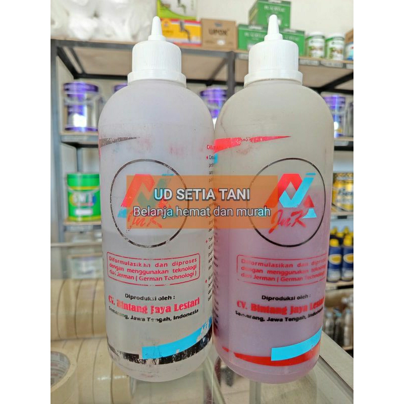 Jual Lem Poxy JNK Putih Dua komponen Hardener dan Resin ukuran tanggung ...