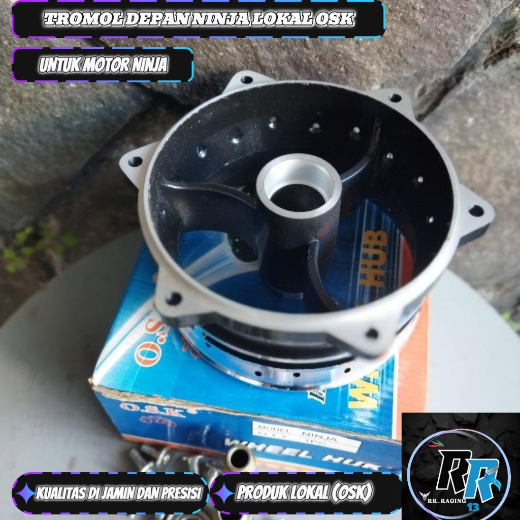 Jual TROMOL DEPAN NINJA 150 RR/R PLUS DISK PIRINGAN OSK | Shopee Indonesia