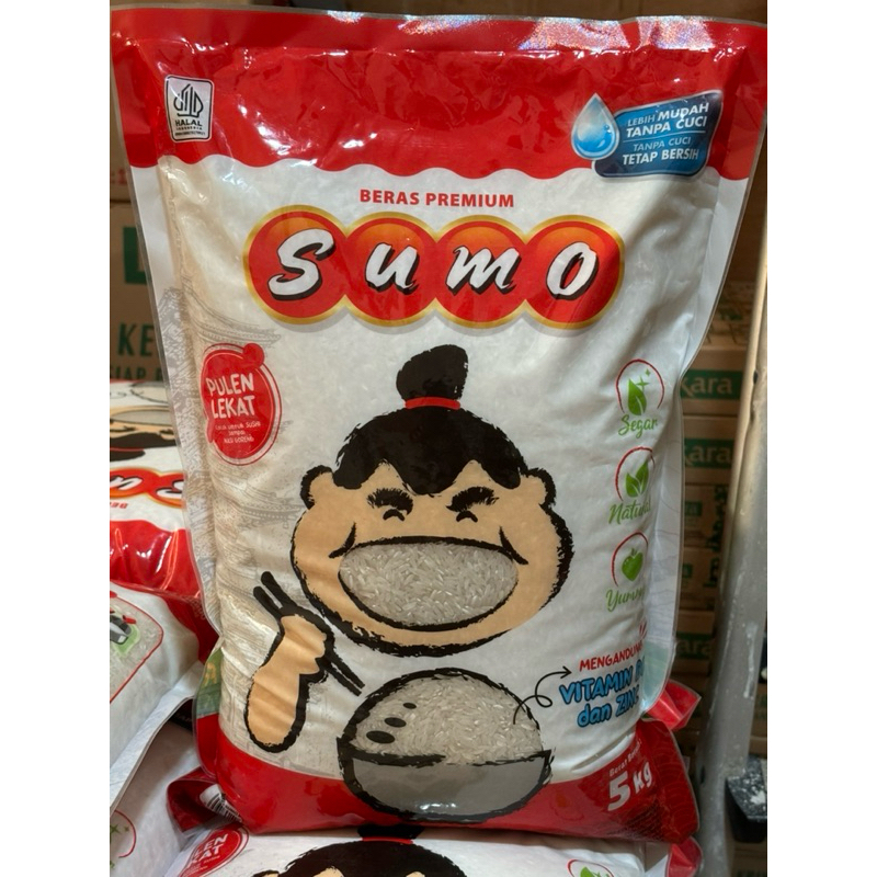 Jual Beras Sumo 5kg Premium / Sumo Merah 5kg | Shopee Indonesia