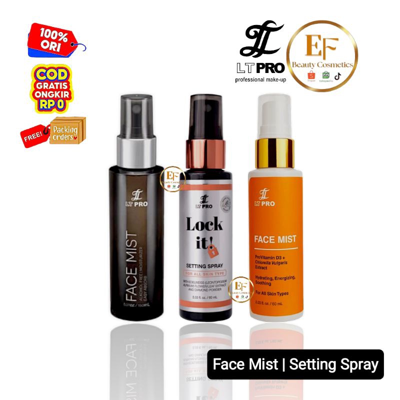 Jual LT PRO Face Mist Original | Lock It Setting Spray | Provitamin D3 ...
