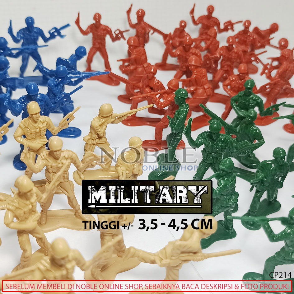 Jual Military Series Model Game Miniatur Tentara Figure Set Soldier ...