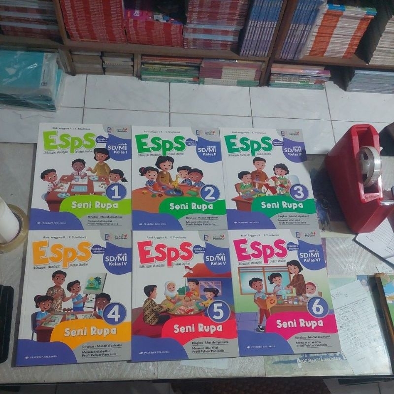 Jual ESPS Seni Rupa Kelas 1 2 3 4 5 6 SD Kurikulum Merdeka | Shopee Indonesia