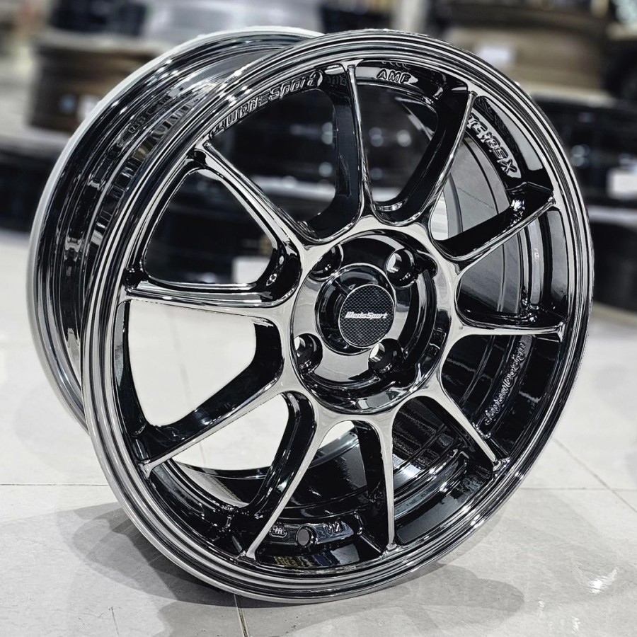 Jual velg mobil r15 WEDSSPORT TC105X BLACK CHROME velg racing ring 15 brio mobilio ignis vios ...