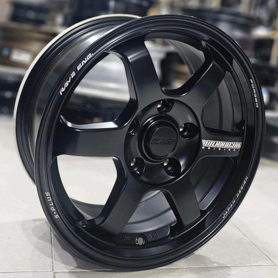 Jual velg mobil ring 15 VOLKRAYS TE37 lebar 7 et 35 velg racing r15 ...