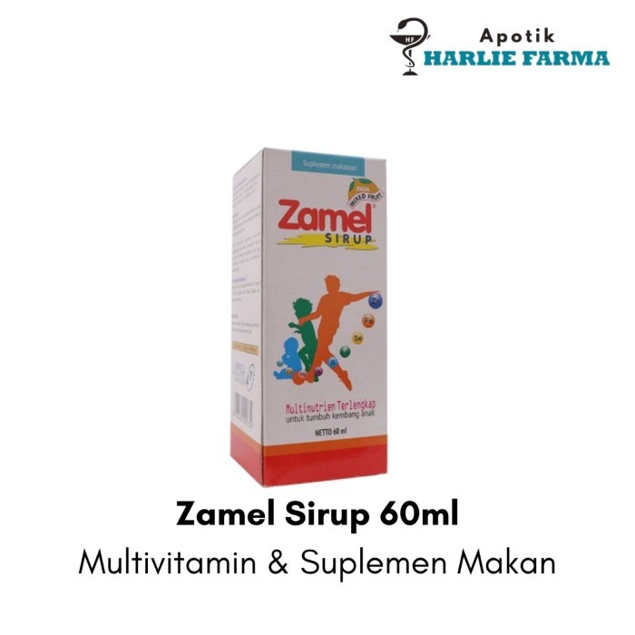 Jual Zamel Sirup Syrup 60 ml | Shopee Indonesia