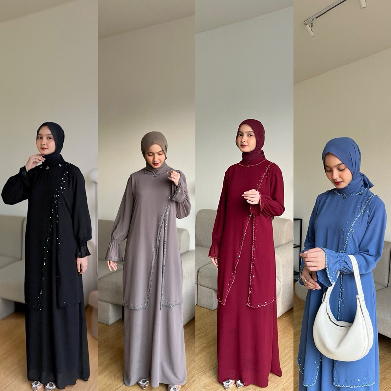 Jual HIJABLABEL - READY STOCK! NADIRA DRESS/BEST SELLER FASHION MUSLIM ...