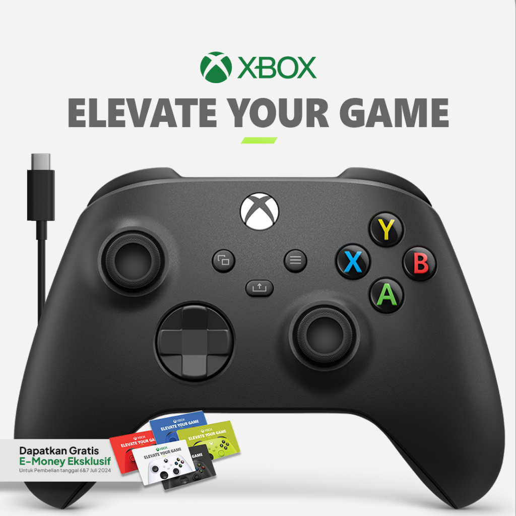 Jual Xbox Wireless Controller + USB-C Cable | Shopee Indonesia