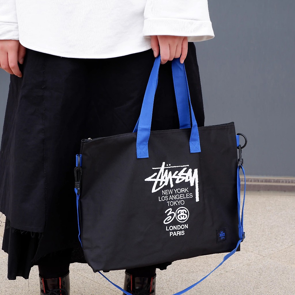 Jual STUSSY 2WAY SHOULDER BAG JAPAN APPENDIX MAGAZINE | Shopee Indonesia