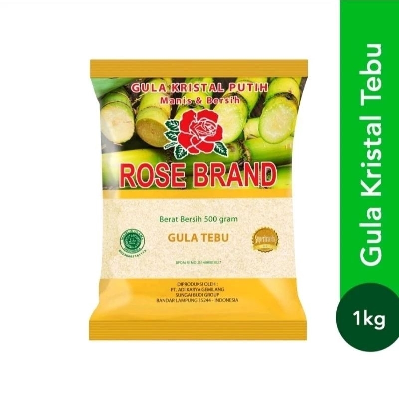 Jual Gula Rose Brand 1kg (dapat 2pcs) | Shopee Indonesia