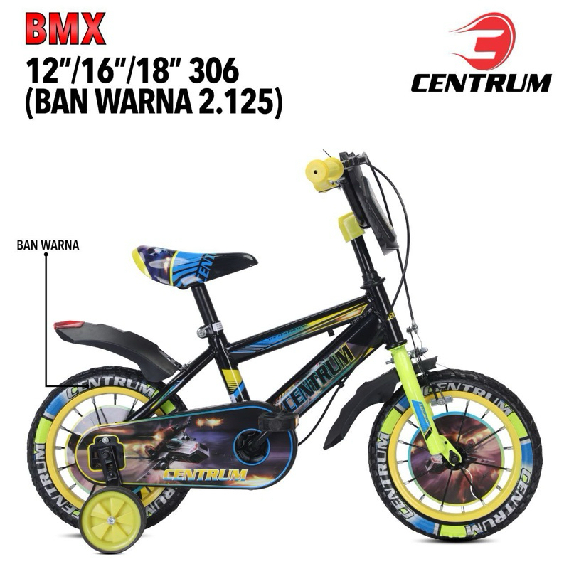 Jual Sepeda Anak BMX ukuran 16 inci Centrum | Shopee Indonesia