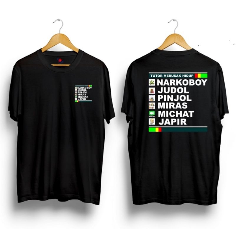 Jual Baju Kaos Tutor Merusak Hidup Kaos Dewasa kata kata Narkoboy japir ... Jual Baju Kaos Tutor Merusak Hidup Kaos Dewasa kata kata Narkoboy japir ...