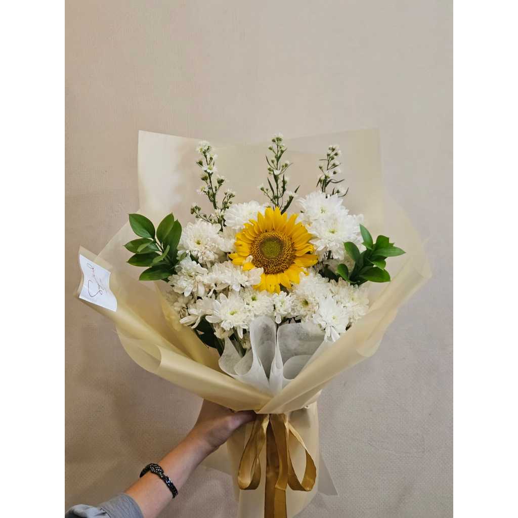 Jual Mix Sunflower Bouquet / Bunga Matahari / Bunga Box / Buket Bunga ...