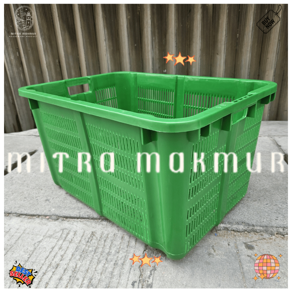 Jual KARGO KERANJANG INDUSTRI PLASTIK RABBIT 1201 CONTAINER SERBAGUNA ...